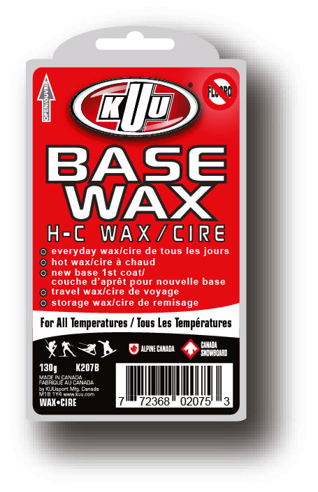 KUU BASE WAX – ALL TEMPERATURE WAX 130g – Summit Collective